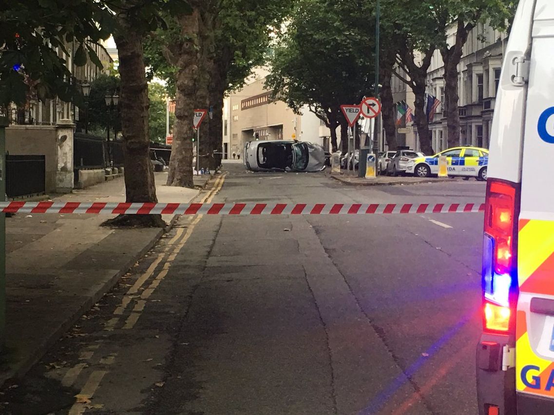 Six injured after car ploughs into pedestrians at rush hour | Irish ...