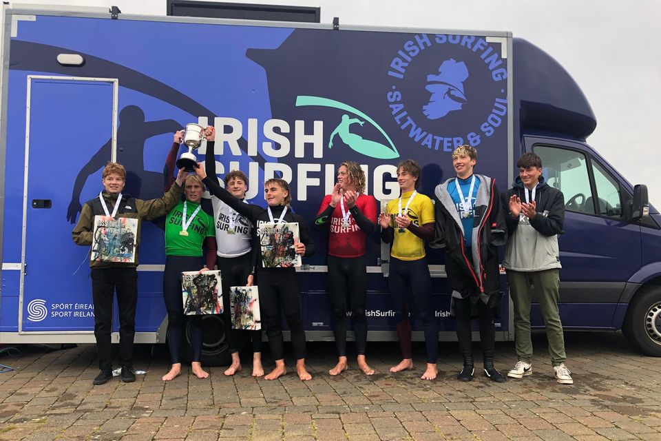 Young Sligo surfers win Intercounties title with victory in Rossnowlagh ...