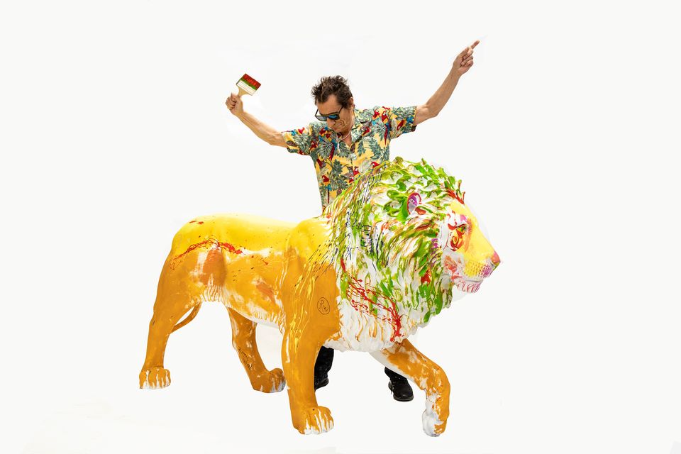 Celebrity-designed lion sculptures to go on display | Independent.ie