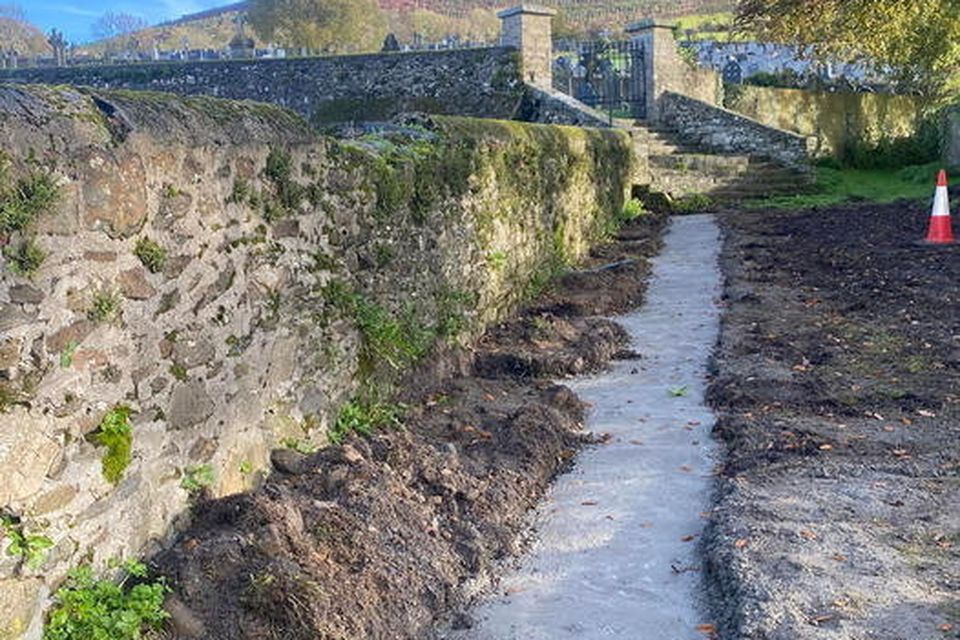 Work begins on new community feature at Baltinglass Cemetery | Irish ...