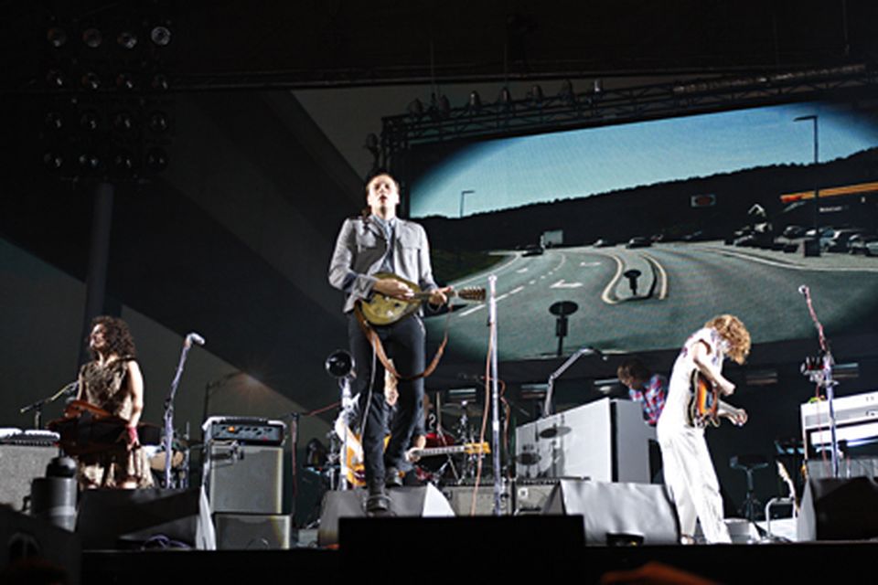 Arcade Fire are blazing a trail with new suburban sound for the stadium ...