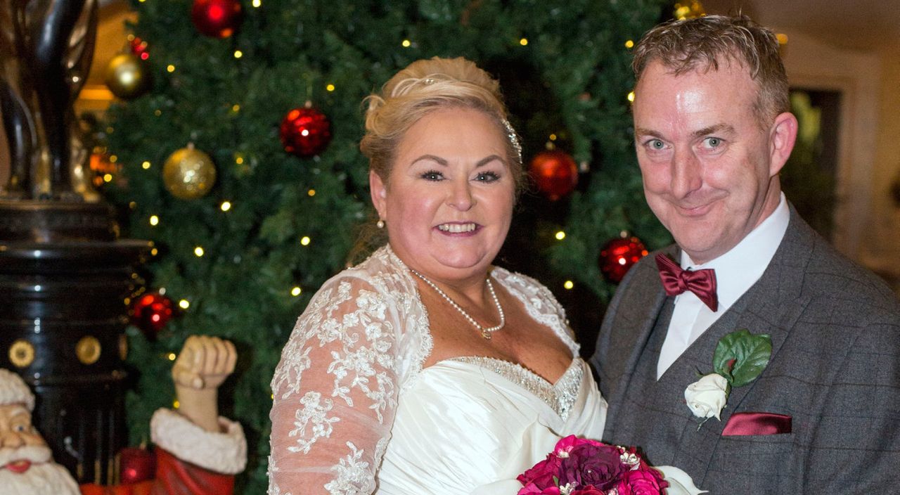 Radio host Adrian Kennedy and his new bride say 'I do' to honeymoon ...