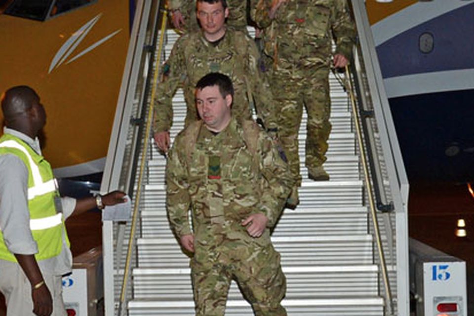 Irish and British troops team up for first time in Mali training ...