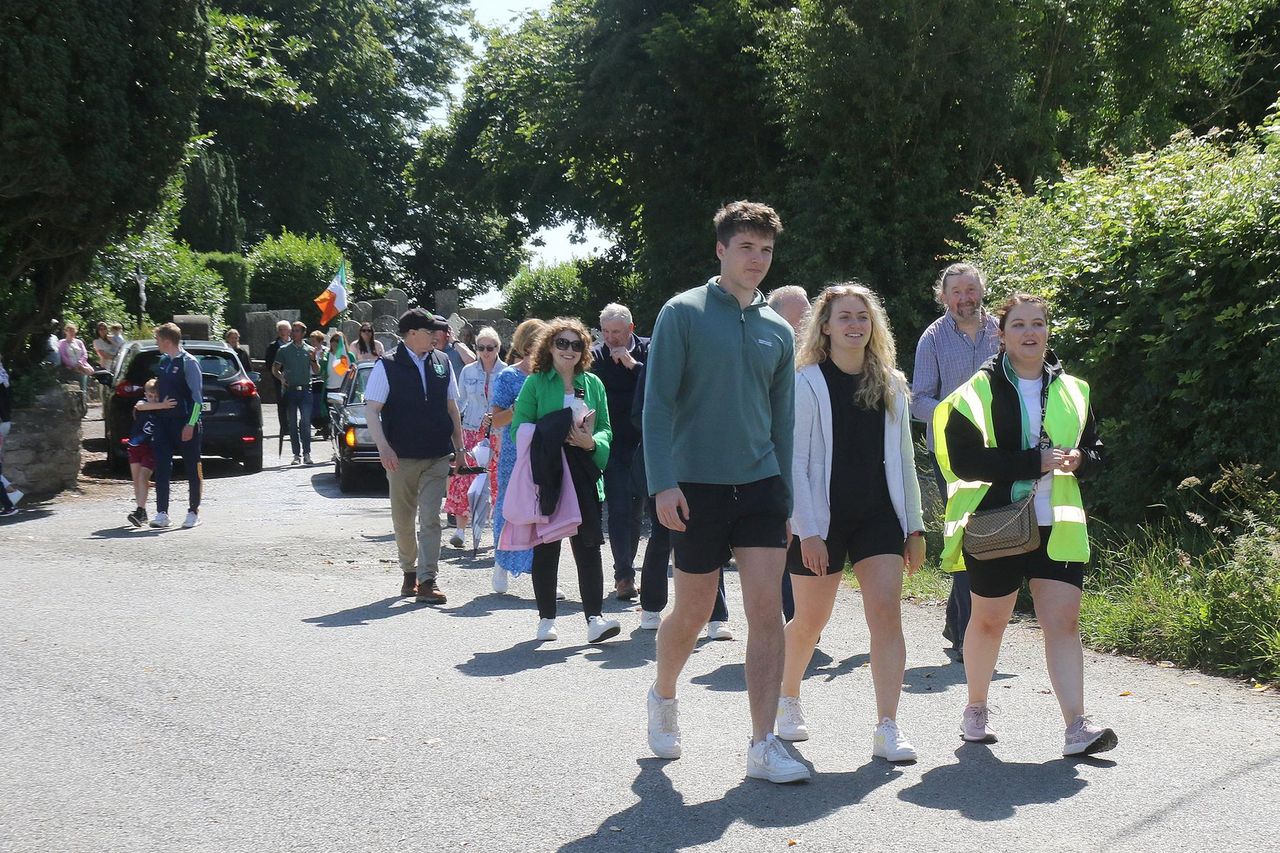Pictures capture moving ceremony in Ballymurn as spirit of the 1798 ...