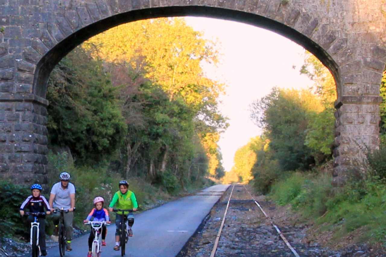 Railway line made famous in Connery film turned into cycleway for ...