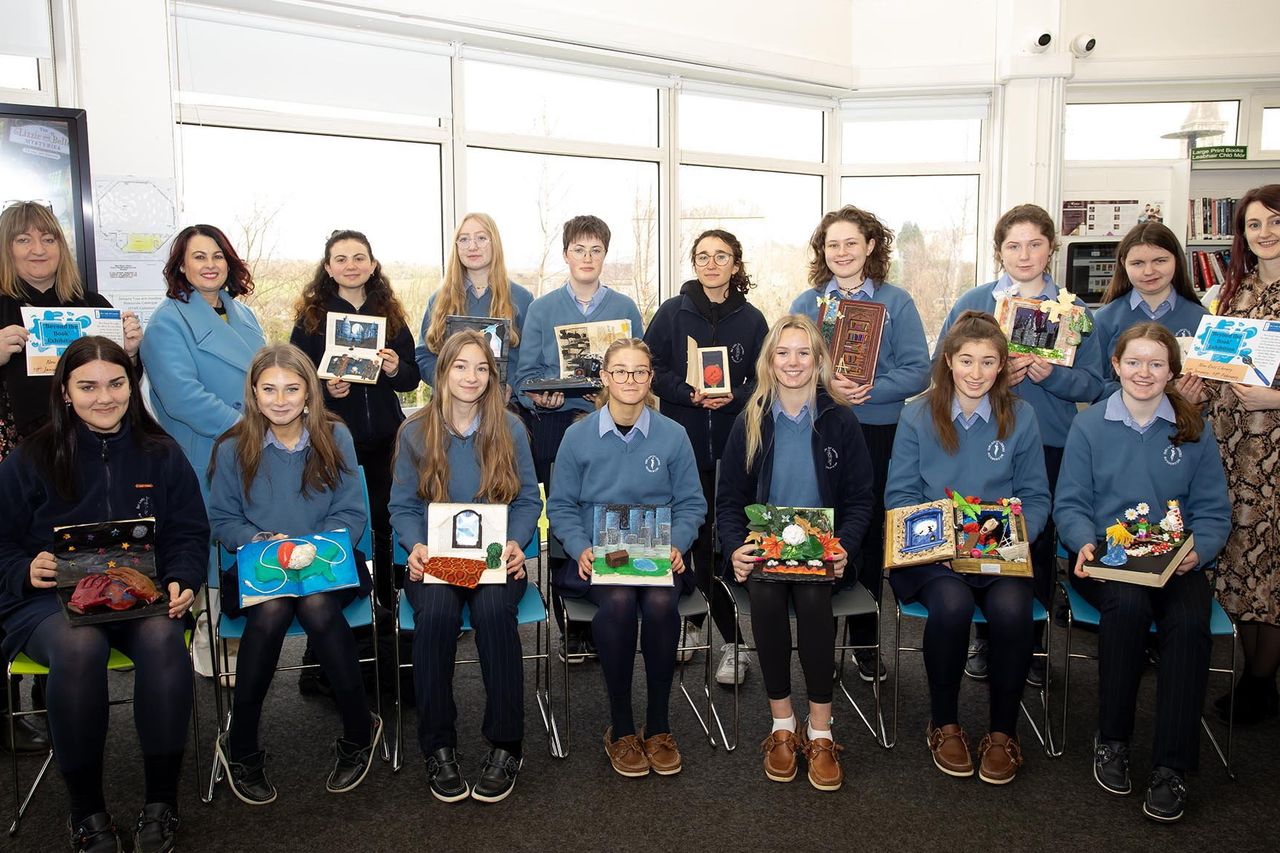New Ross students bring stories from recycled books to life | Irish ...
