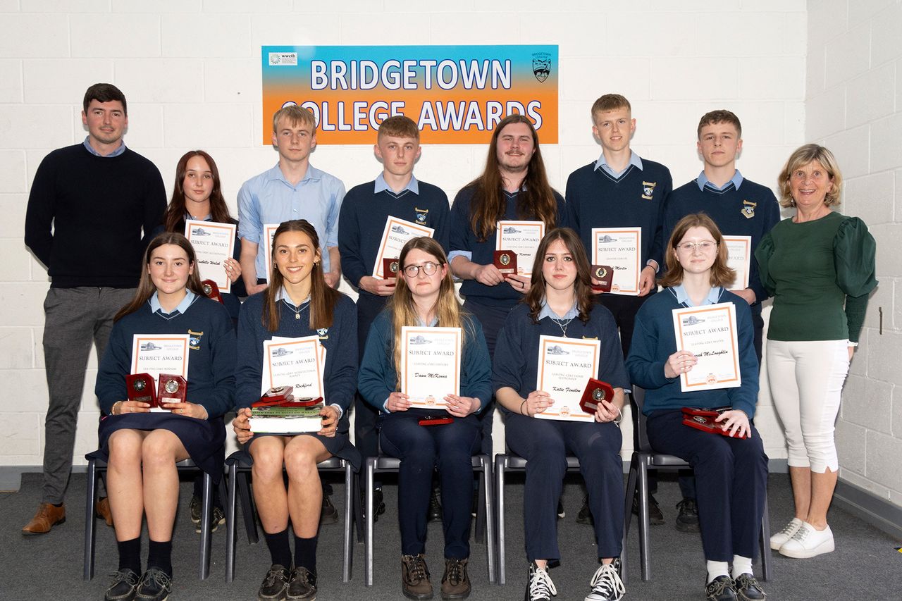 Students at Bridgetown College are honoured during school awards ...