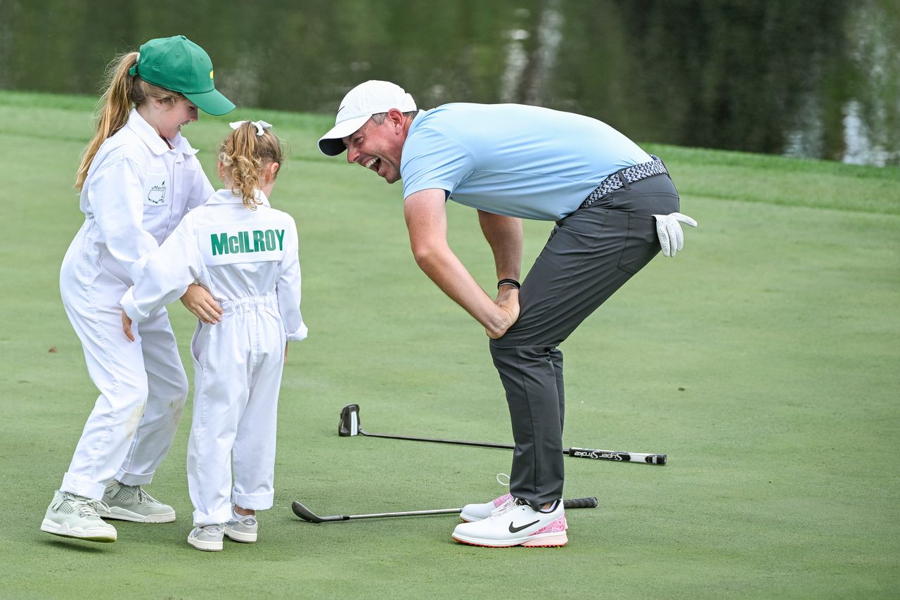 Rory McIlroy admits daughter Poppy was ‘overwhelmed’ after Augusta putt ...