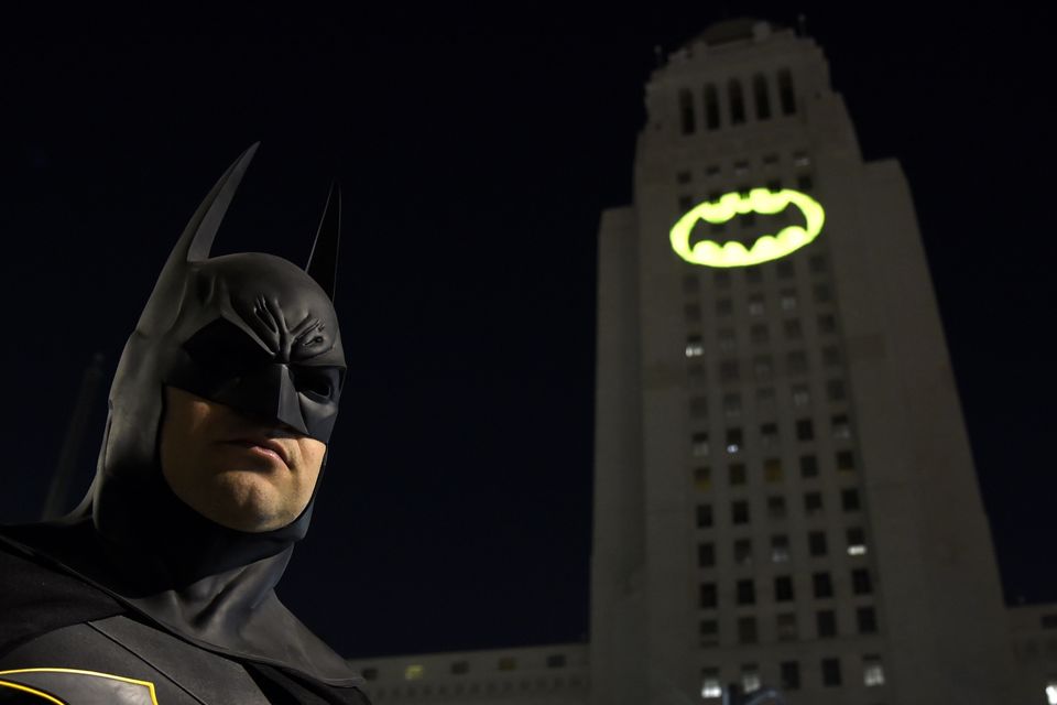 Bat-Signal lights up Los Angeles in tribute to Adam West | Irish ...