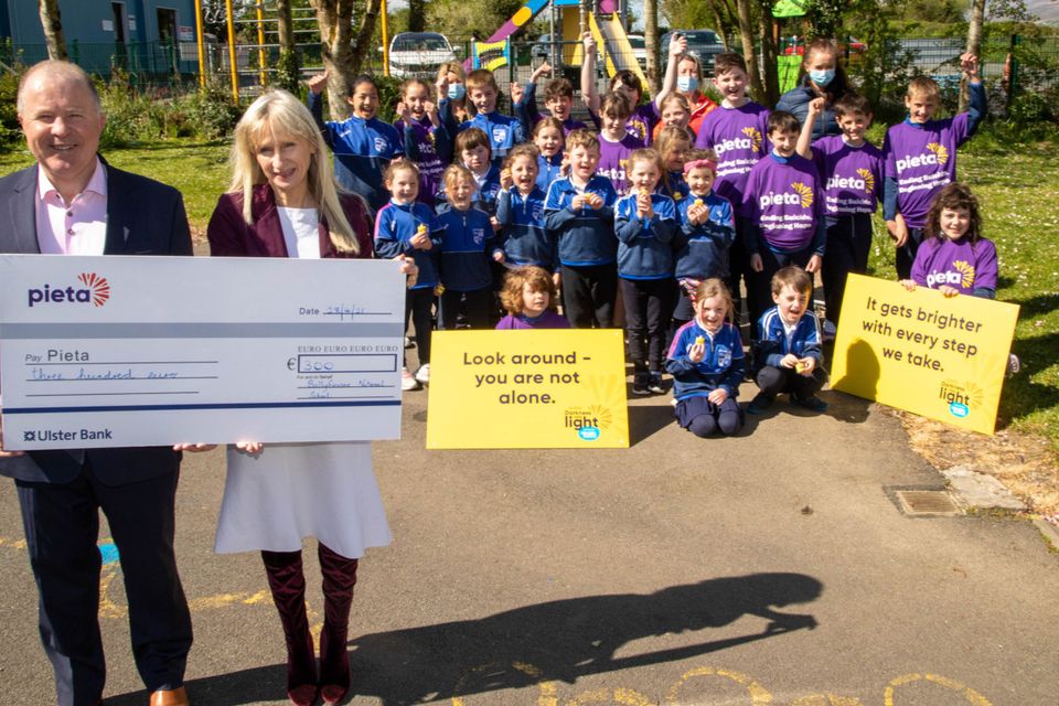 Ballyfinnane National School donate €300 to Pieta House | Irish Independent
