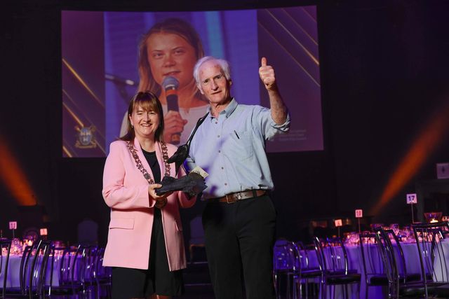 Duncan Stewart is awarded Freedom of Dublin along with no-show Greta ...
