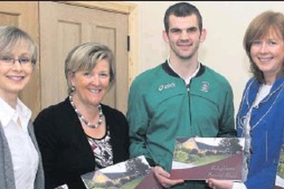 Adam Nolan returns home to launch school calender | Irish Independent