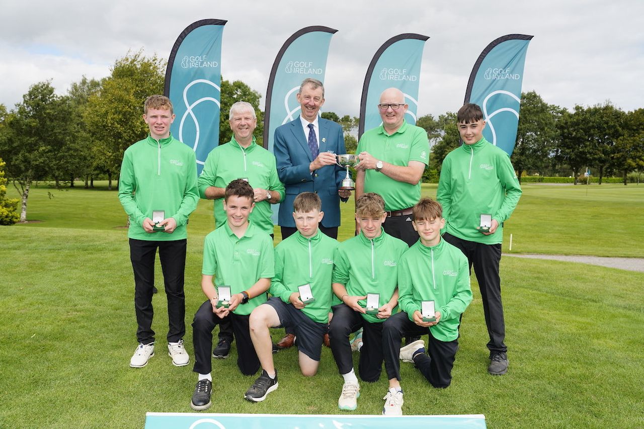 Sligo golfer Patrick Tuffy part of Connacht Boys’ U14s who won ...