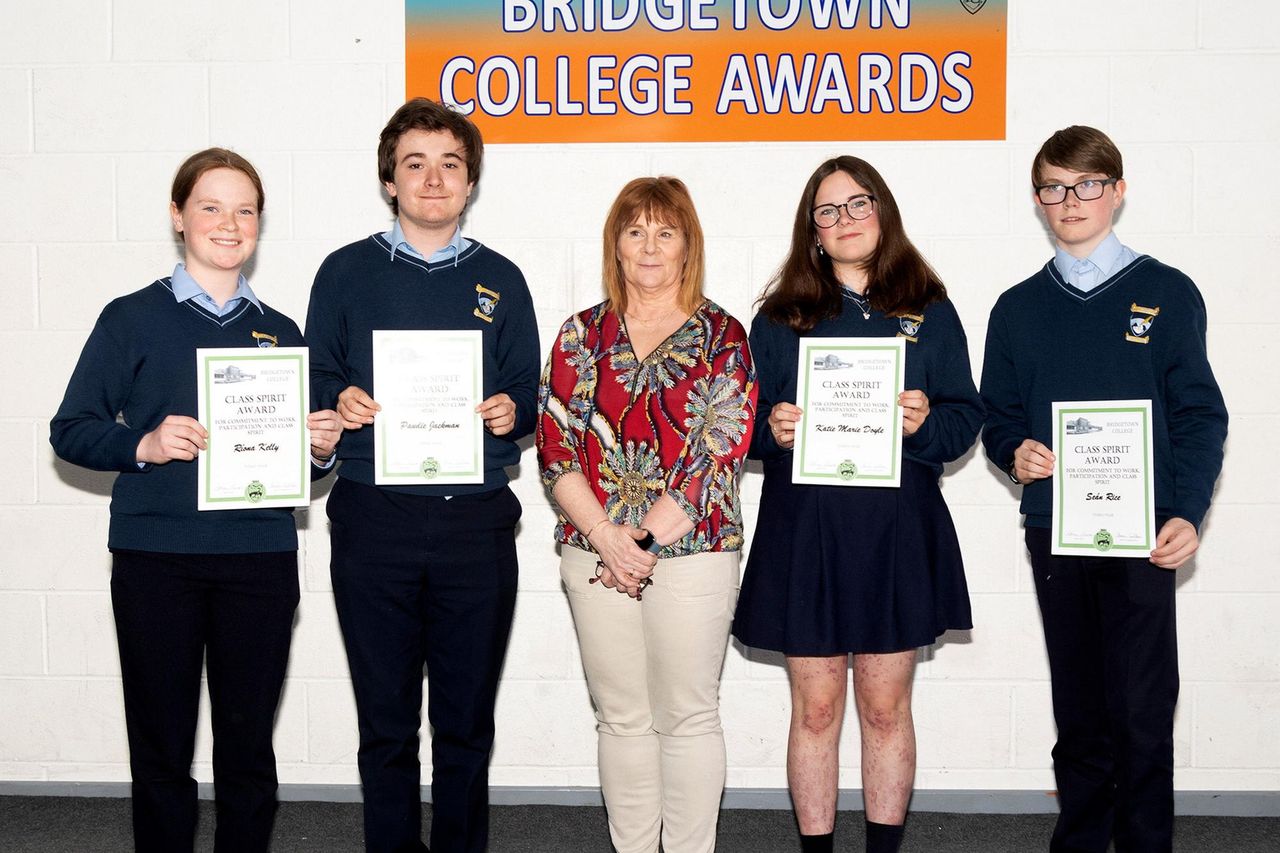Students at Bridgetown College are honoured during school awards ...