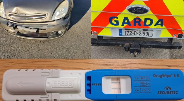 Wexford motorist fails roadside drug test after crashing into the back ...