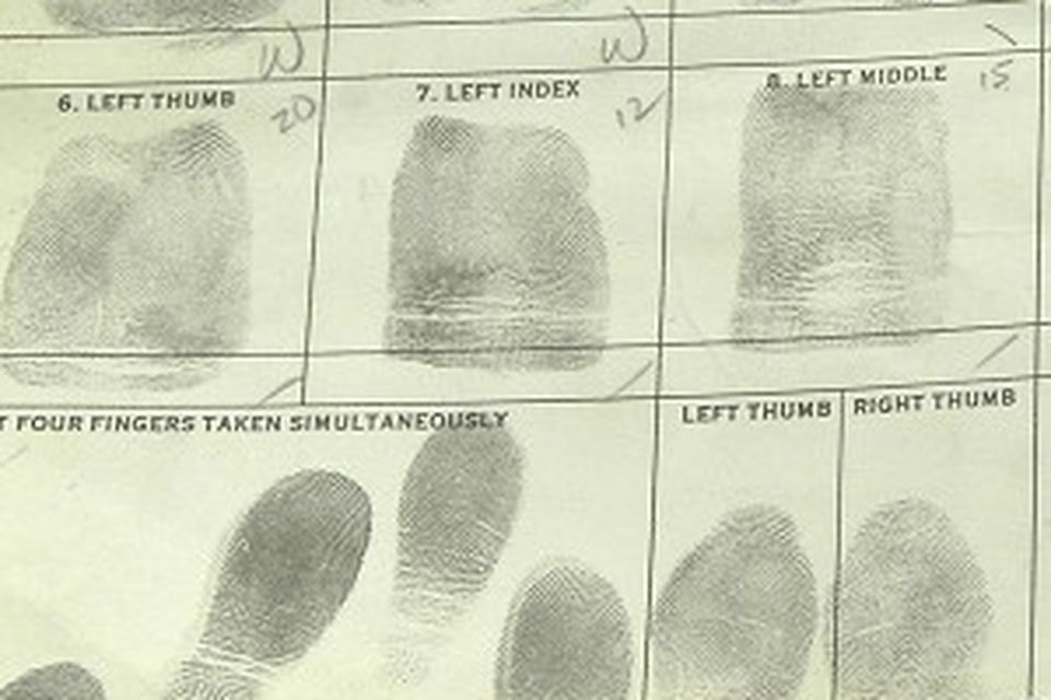 Gardai want fingerprinting change | Independent.ie