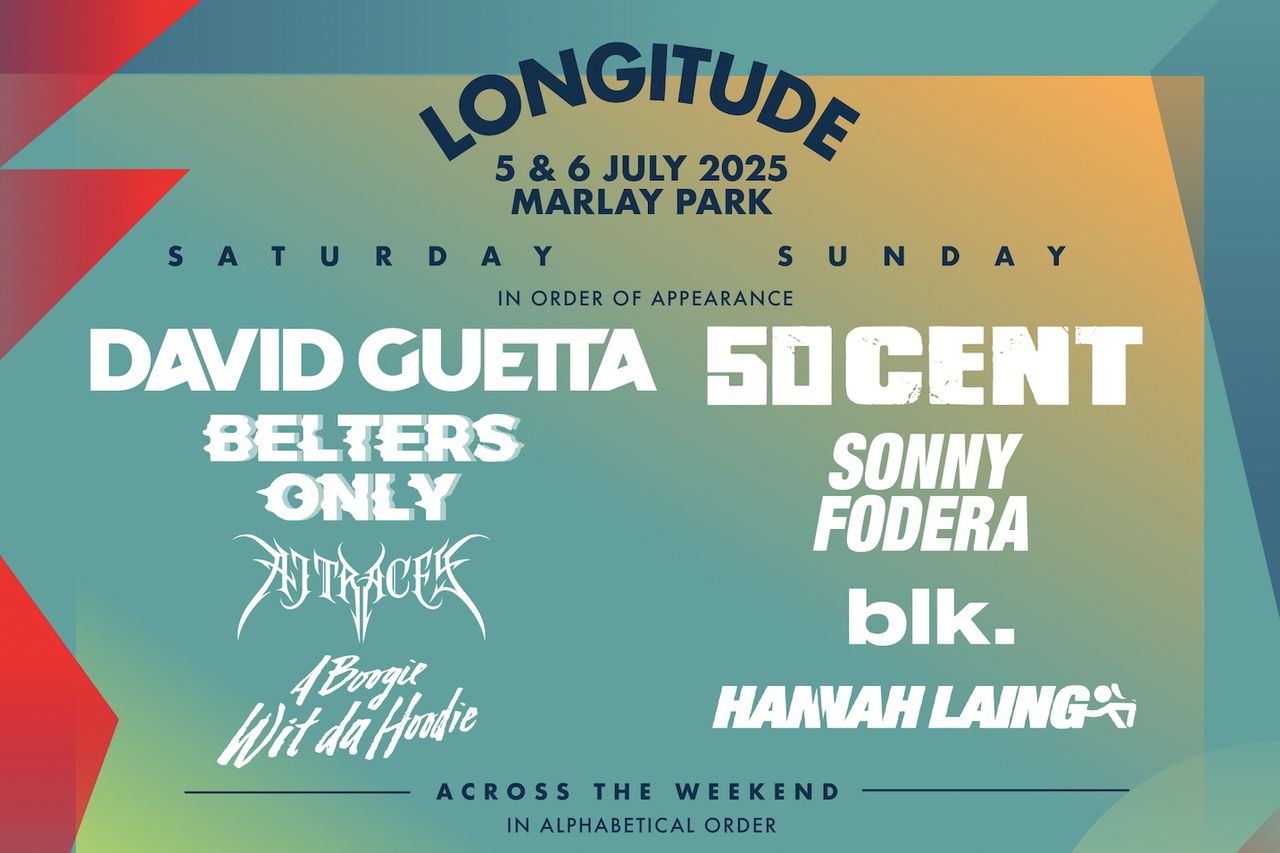 David Guetta and 50 Cent to headline Longitude 2025 as lineup is ...
