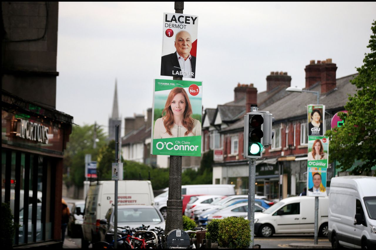 It is critical that election posters do not pose any road safety risks ...