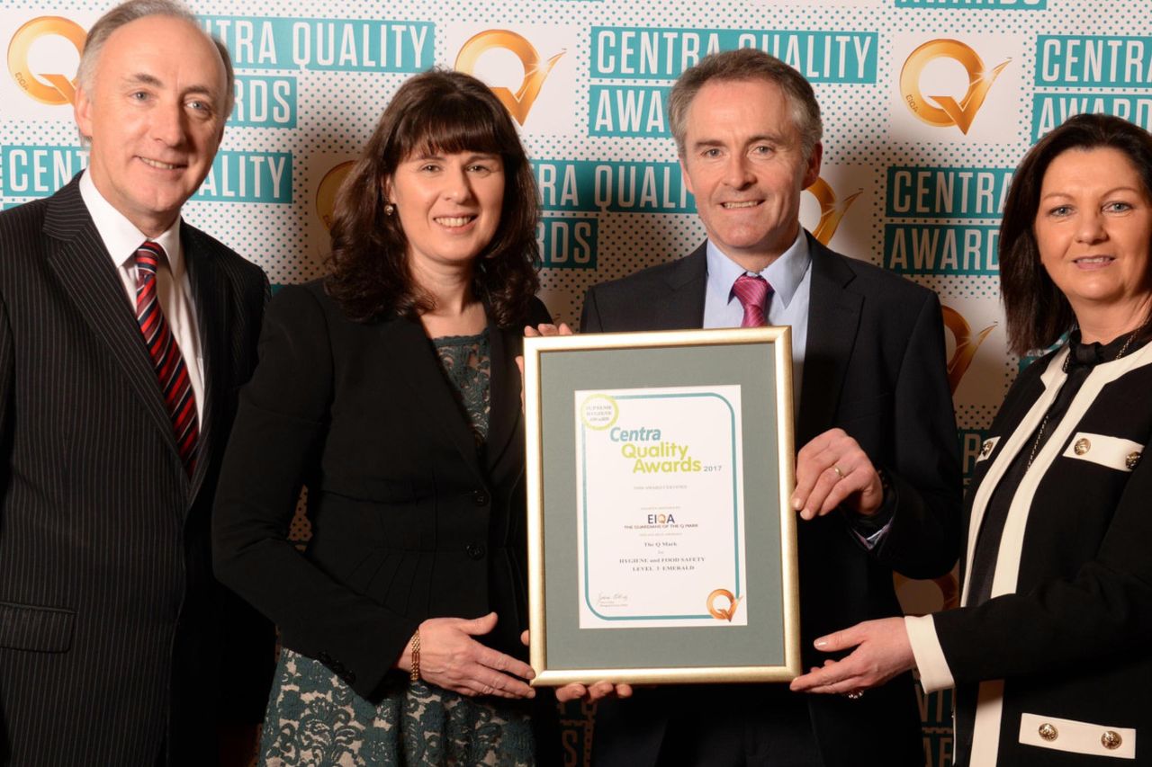 Centra stores prove they are excellent with hygiene at awards night ...