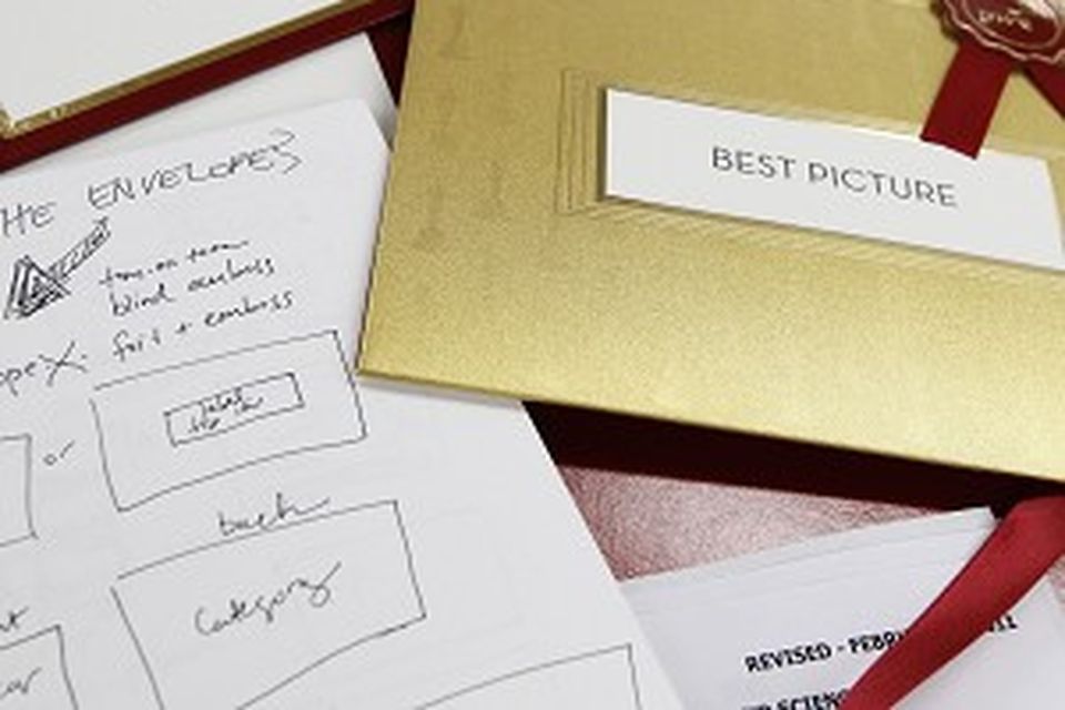 Oscar envelopes go for glamour | Irish Independent