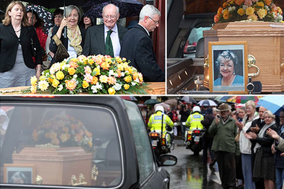 Maeve Binchy funeral: Stars, fans and family mourn writer | Irish ...