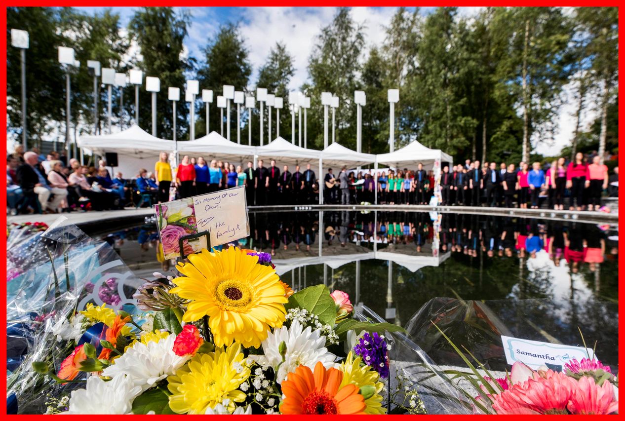 In pictures: Omagh bombing relatives remember loved ones on 20-year ...