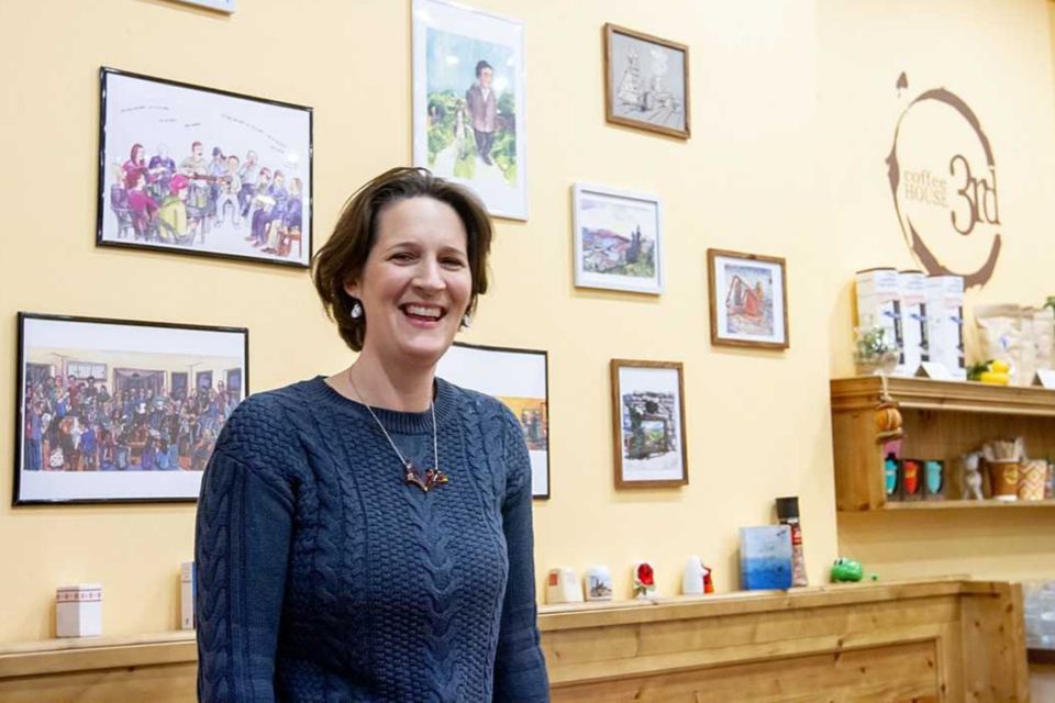 Sophie's artwork on display in The 3rd Place | Irish Independent
