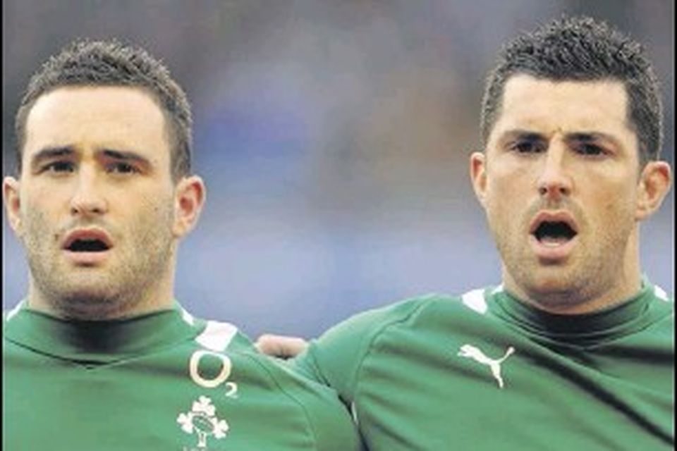 Dave and Rob stand shoulder to shoulder | Irish Independent