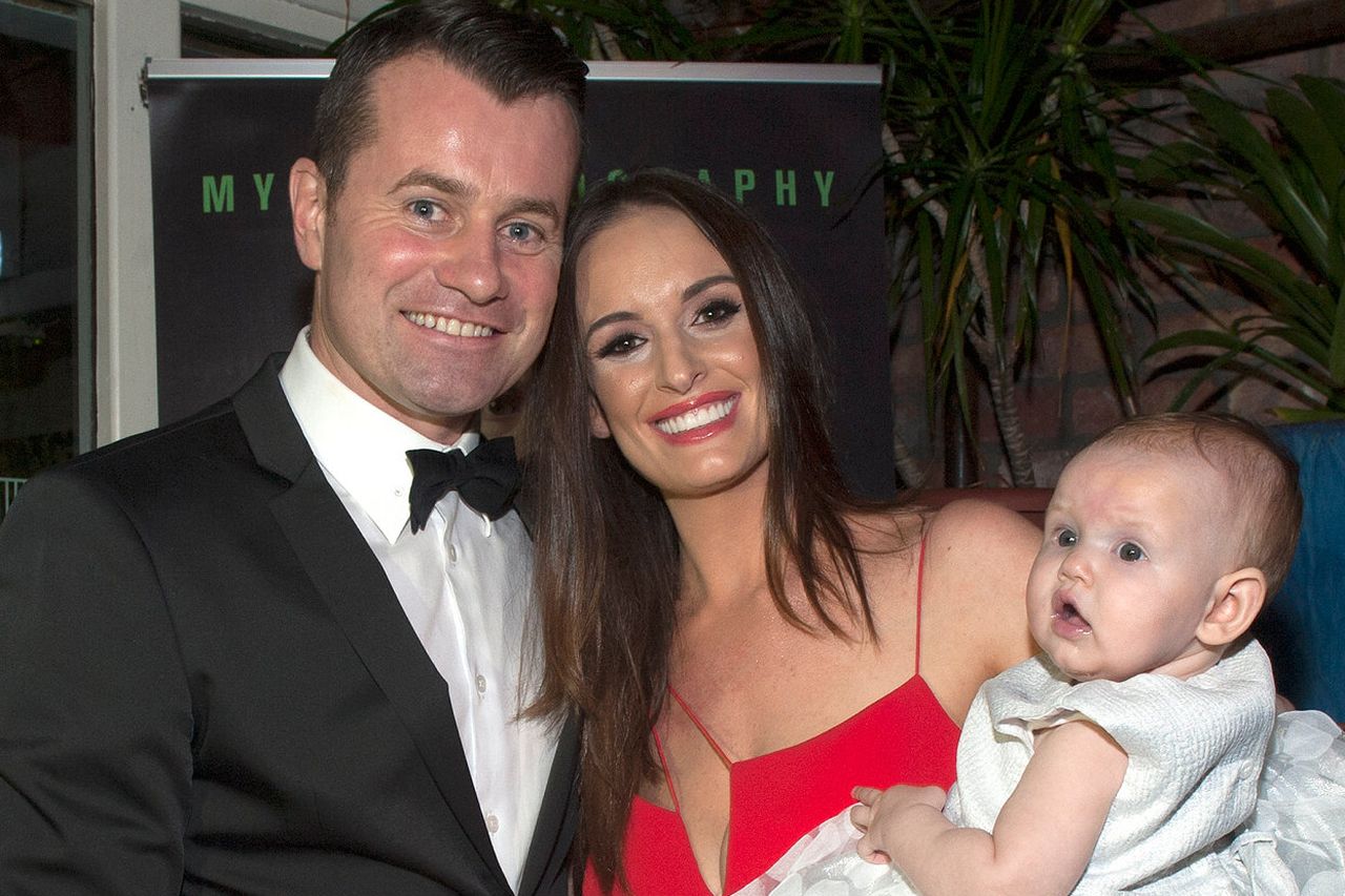 Family affair as Shay Given is joined by fiancée Becky Gibson and ...