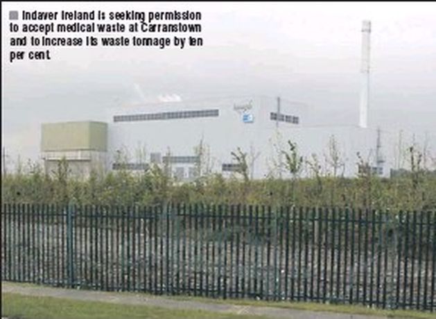 Hazardous waste plan at incinerator | Irish Independent