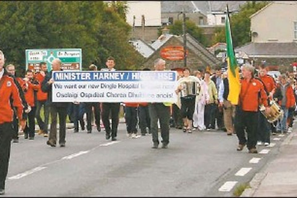 Dingle protesters demand: ‘Open our hospital now’ | Irish Independent