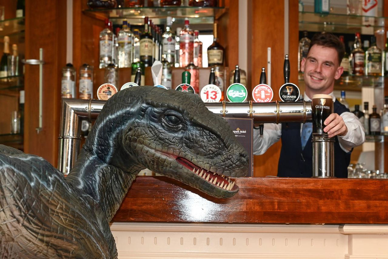 ‘Jurassic Newpark’ – life-sized dinosaurs check into Irish hotel’s new ...