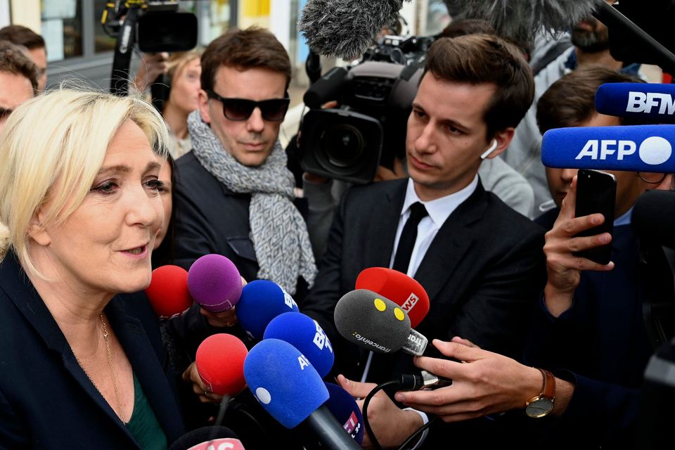 Le Pen Huge Gains In French Parliament A ‘seismic Event Irish