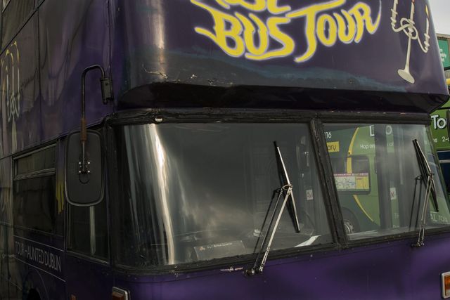 Haunted by its past, the first ever ghost tour bus comes screaming to a ...