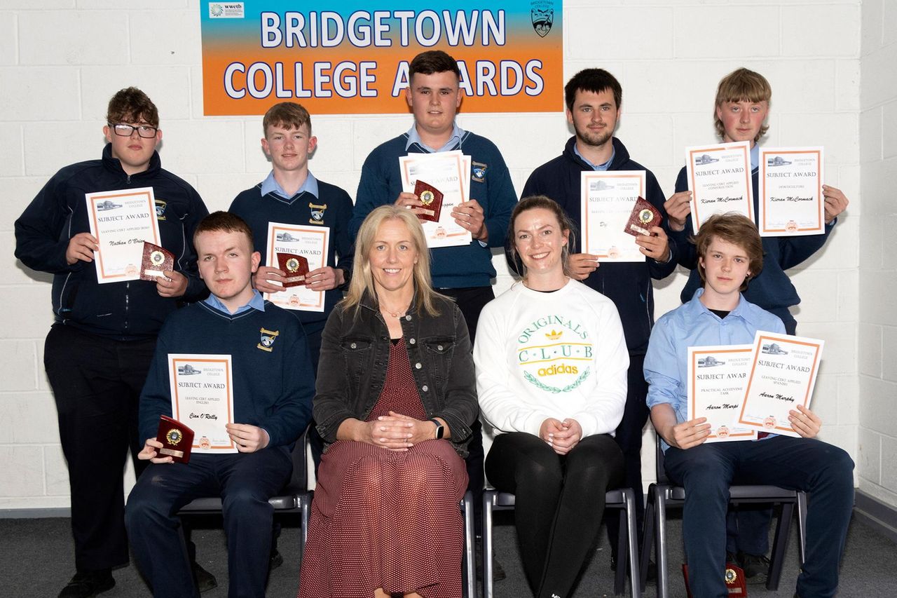 Students at Bridgetown College are honoured during school awards ...