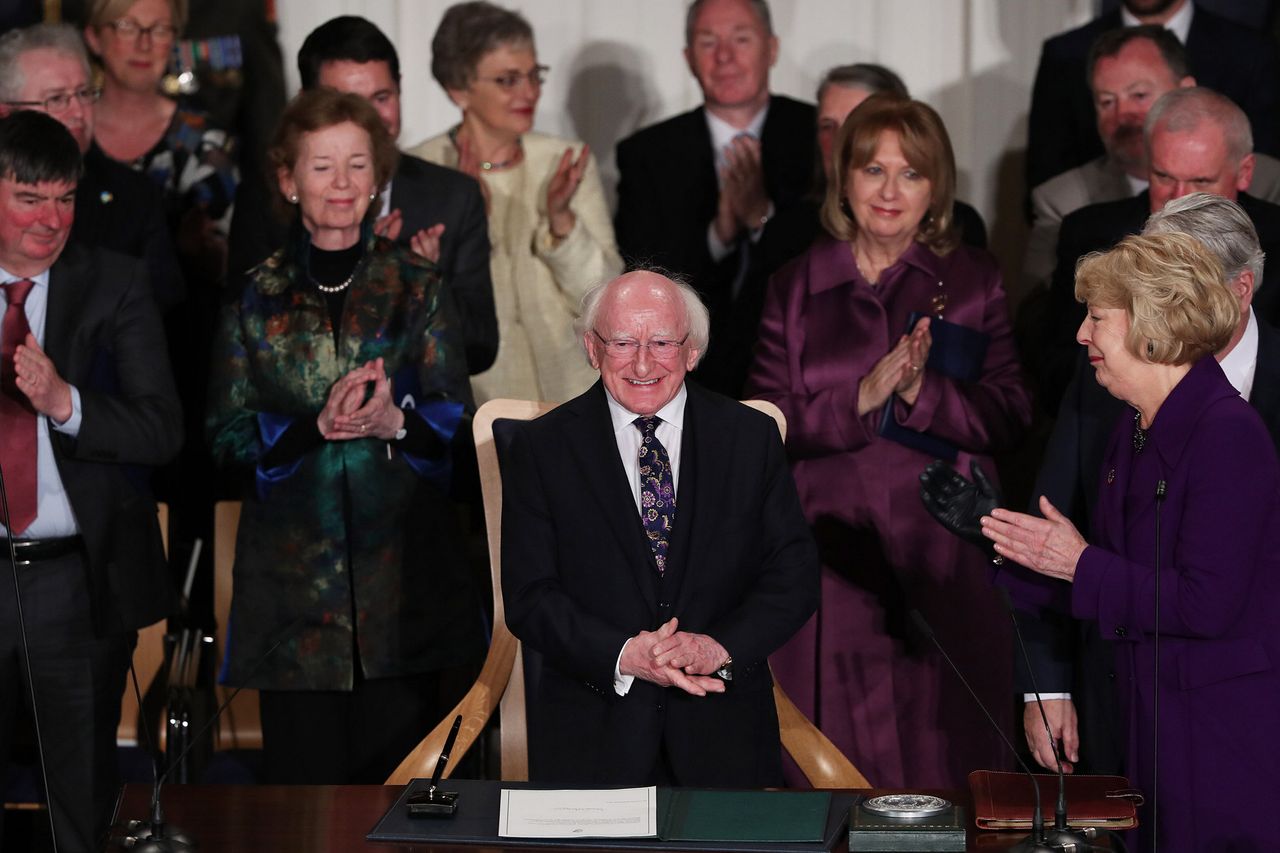 In Pictures: Michael D Higgins inaugurated as President of Ireland ...
