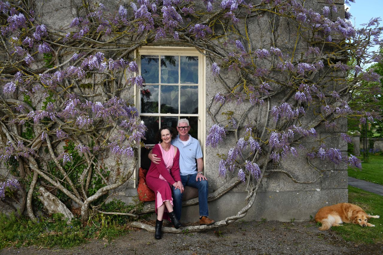 A tub from the bishop’s palace in Kilkenny takes pride of place in this ...