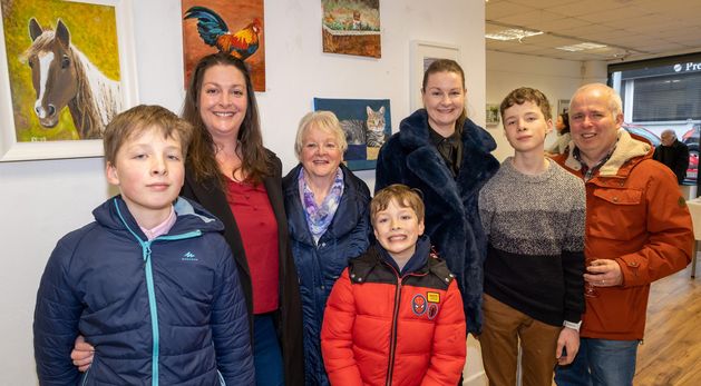 Bray active retirement group share the joy of painting at exhibit ...