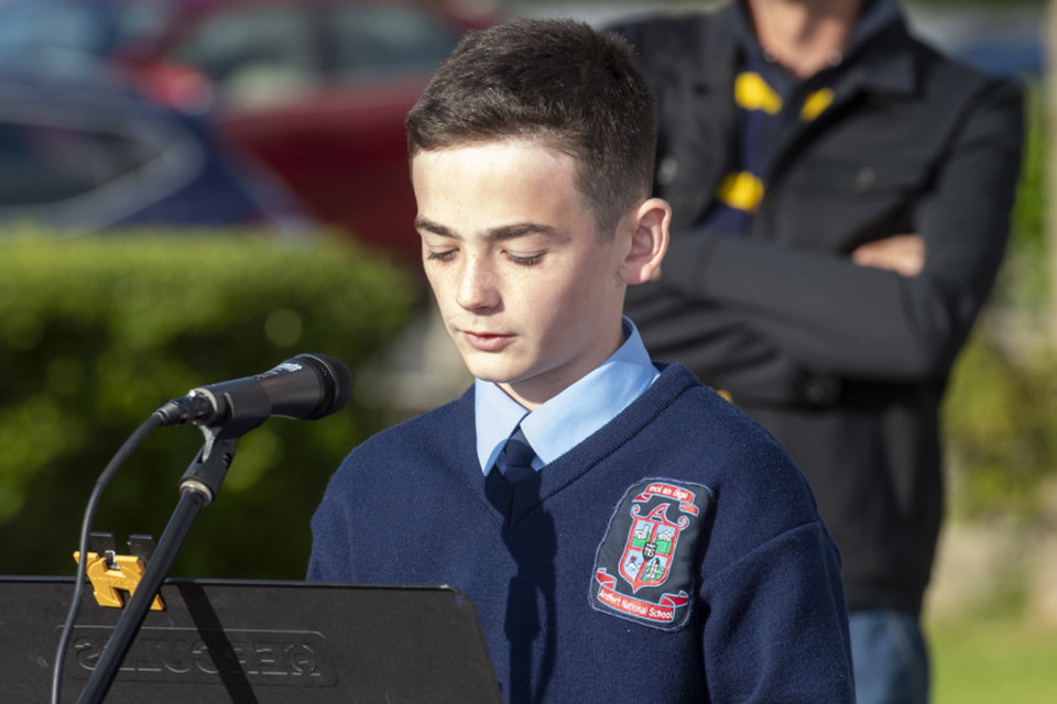Seán's poem says it best: 'None of us knew it was going to be the last ...