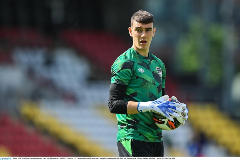 Luke McNicholas hoping to step into role as Sligo Rovers’ number 1 ...