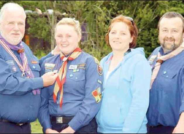 Laura receives highest scout honour | Irish Independent