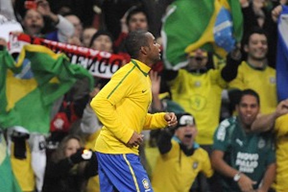 Robinho dazzles for Brazil | Irish Independent