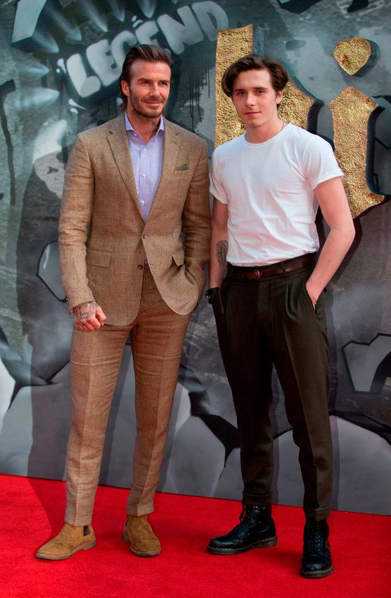 Irish actor Aidan Gillen lights up red carpet alongside David Beckham ...