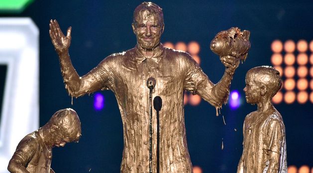 Becks slimed at Nickelodeon Awards | Irish Independent
