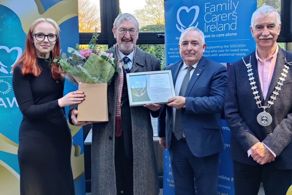 Daniel McHugh (83) named Sligo’s Carer of the Year as he devotedly ...