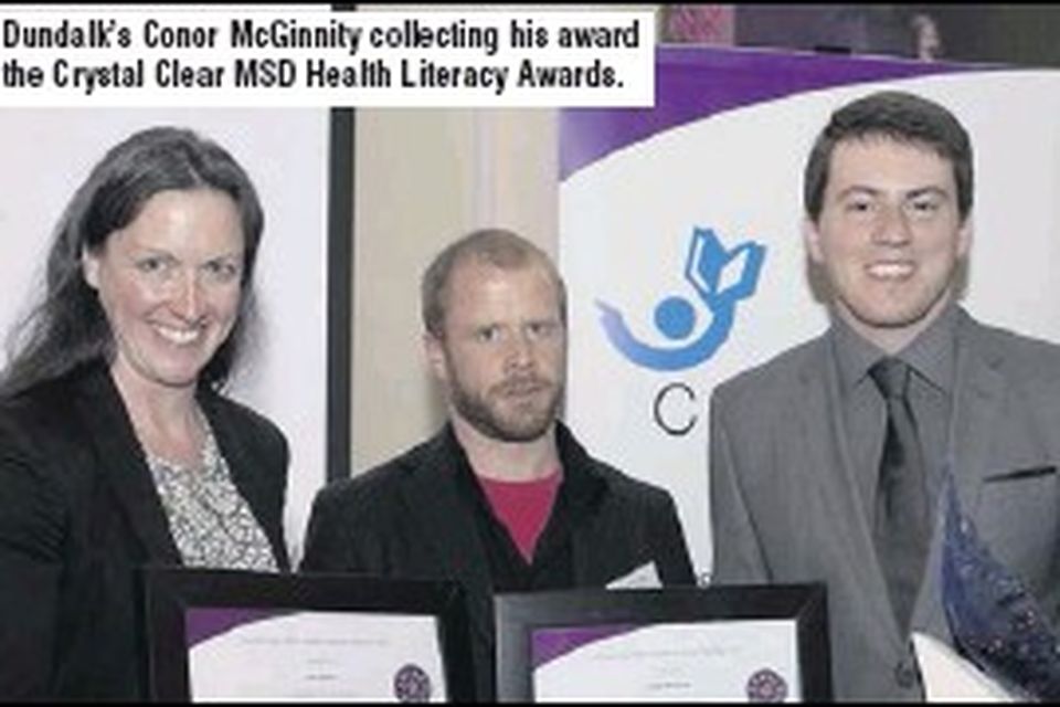 Conor scoops health literacy award | Irish Independent