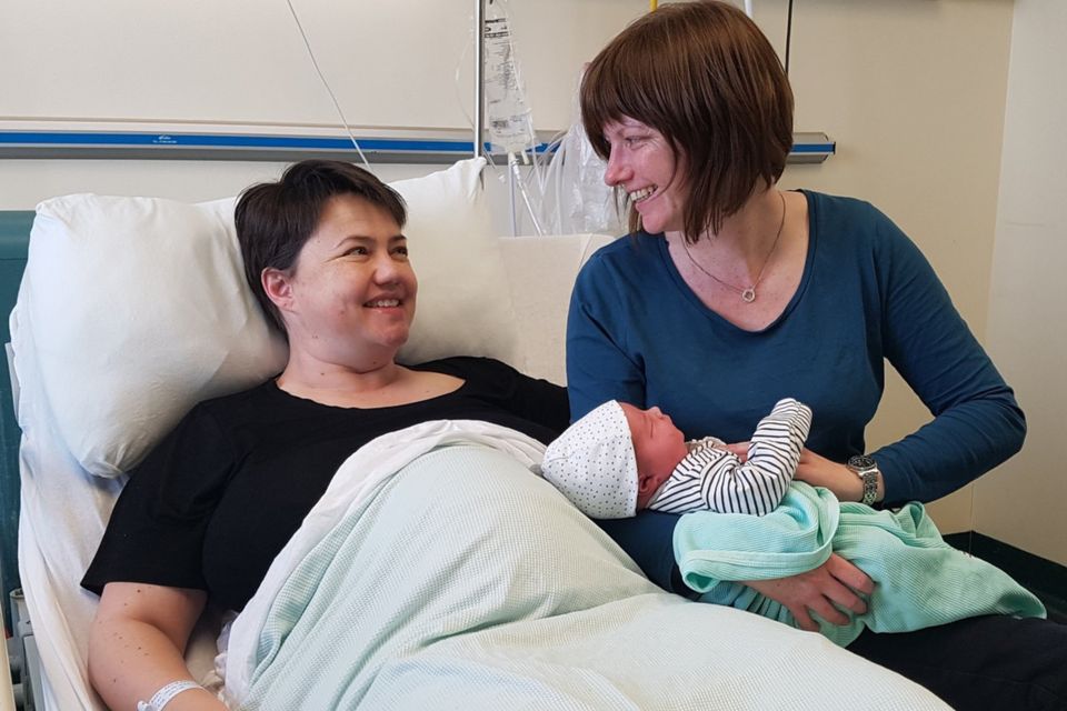 Baby joy for Jen and fiancée Ruth | Irish Independent