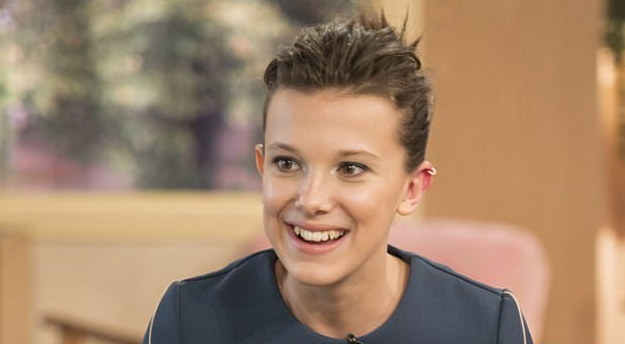 Stranger Things' Millie Brown leaves Phillip Schofield red-faced by ...