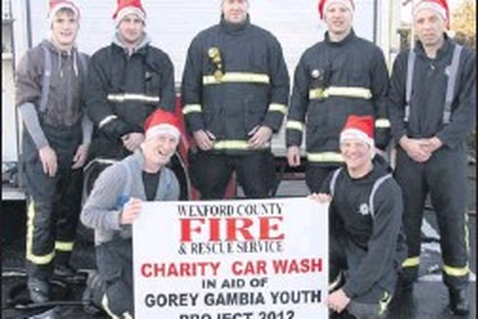Firefighters called into action on way to car-wash fundraiser | Irish ...