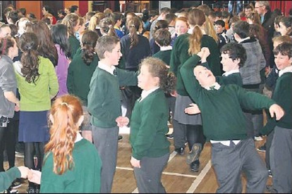 Schoolkids give set dancing a whirl | Irish Independent